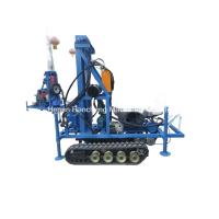 China Compact Crawler 150m Deep Water Well Drilling Rig Machine for sale