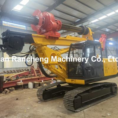 China RCQ515M Mini Pile Drilling Rig Drilling Depth 15m Hydraulic Small Rotary Drilling Machine for sale