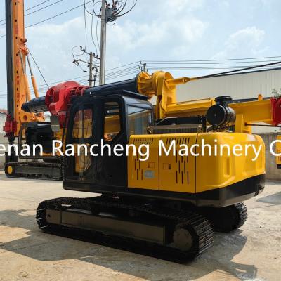 China Hydraulische kleine draaibare boormachine mini-stapelboormachine met boorgediepte van 15 m for sale