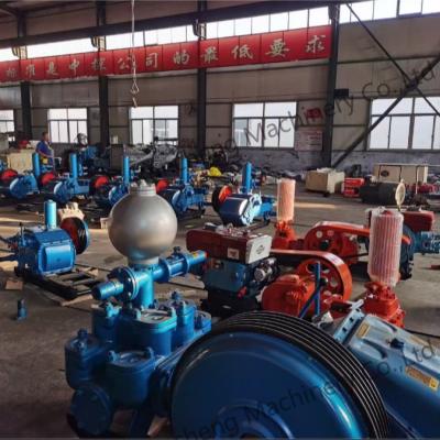 China 185 kW vermogen 7MPa maximale druk boormodderpomp voor 1000m diepwaterputprojecten 7200kg Te koop