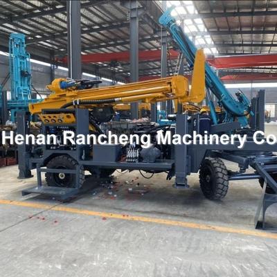 Cina Entrambi Pompa di fango DTH Perforazione aerea Perforazione di buche per pozzi idrologici 65KW Motore Quanchai in vendita
