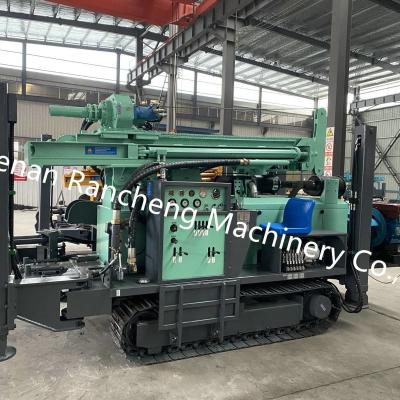 Cina Perforazione profonda DTH 350m profondità Macchina di pozzo idraulico completo in vendita