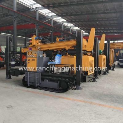 China Water Well Drilling Machine For 800m Deep Drilling In All Types Of Soil 154KW Cummins for sale