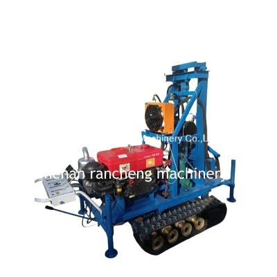 China Easy Operation RCS200C Rubber Crawler Portable Drilling Rig With 150m Depth 450mm Diameter for sale