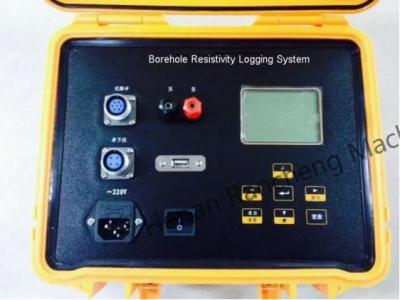 Cina 300m attrezzature geofisiche pozzo di trivellazione strumento di registrazione di pozzi d'acqua sistema di registrazione di misurazione della resistenza apparente in vendita