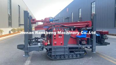 China RCF200C water well drilling rig with depth 200 meter with 58KW diesel engine for sale