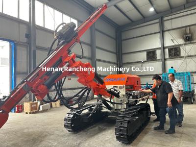 China Gold Mine Exploration Rig – Rotary Head DTH Drill for Rock Blasting for sale