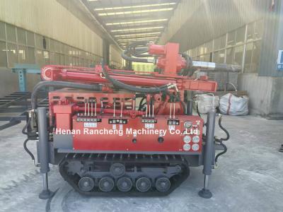 China Small Crawler Water Well Drilling Machine 42KW Engine 150m Drilling Depth for sale
