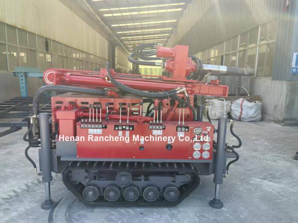Quality Small Crawler Water Well Drilling Machine 42KW Engine 150m Drilling Depth for sale
