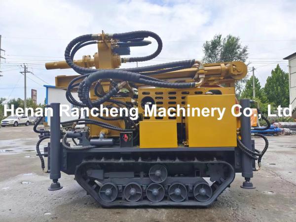 Quality Small Crawler Water Well Drilling Machine 42KW Engine 150m Drilling Depth for sale