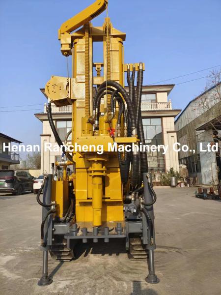 Quality Small Crawler Water Well Drilling Machine 42KW Engine 150m Drilling Depth for sale
