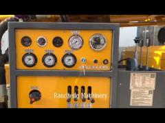 400m Boordiepte 89mm Boorstaaf Waterput Boormachine 97KW Nominaal vermogen