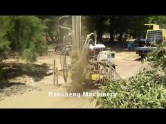 RC120W Kleine waterput boremachine Geschikt voor hamer-in-het-gat en draaiboringen