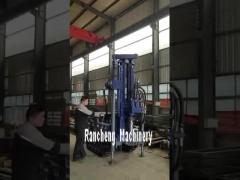 150m Deep Mini Portable Crawler Water Well Drilling Machine For Water Drilling Projects