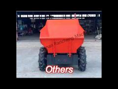 6,5 PS Diesel Mini-Raupendumper mit 300 kg Tragkraft