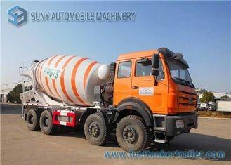 China Beiben 8x4 concrete mixing truck NG80 Cab Weichai 336hp Engine for sale