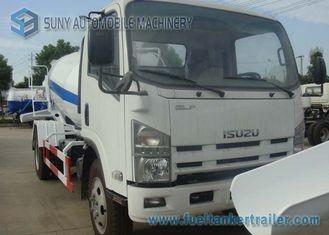 China Isuzu 4CBM Concrete Truck Mixer With Interpump Hydraulic Pump And Motor for sale