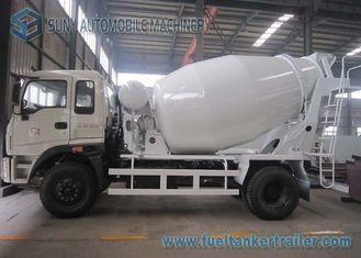 China Manual Control 3 Cubic Meter Mixer Trailer Upper Body For 4x2 Chassis for sale