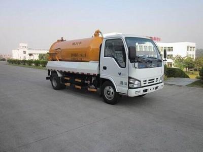 China ISUZU 700P 4x2 190hp 10000L  Vacuum Tank Truck sewage suction truck for sale for sale