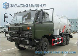 China China Dongfeng 6x6 Off-road 8000 Litres Vac Tank Truck High Performance Vacuum Tank Truck For Sale for sale