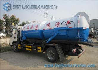 China JAC 6000 L 141hp Vacuum Tank Truck Water Cleaning Tank Truck FOR SALE for sale