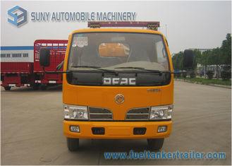 China Elliptical Shaped 5000L 112hp Dongfeng Sanitation Truck For City Planning for sale