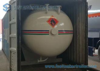 China Mobile LPG tank 20M3 liquid petro gas tank trailer , small LPG skid LPG Gate for Africa for sale