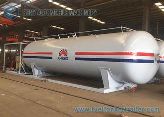 China LPG truck tanker / LPG Tank Trailer 5 LPG Scale 50000 Liters Tank Volume for sale
