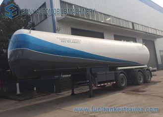 China LPG Storage Tanks 24T BPW Tri-axle 10 wheels Q345R 56000 Liters for sale