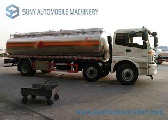 China Foton Oil Tank Truck 4*2 Fuel Tank Truck 138 HP carbon steel Tanker Truck for sale