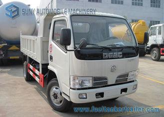 China Dongfeng 2 Axles Small Dump Garbage Trucks 4x2 Drive 5 ton - 6 ton capacity for sale