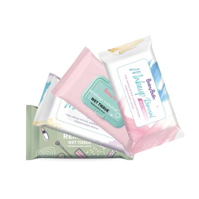 Cina La pulizia del fronte del dispositivo di rimozione di trucco pulisce il tessuto bagnato ipoallergenico eliminabile in vendita