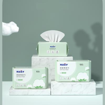 China Fronte che pulisce le strofinate asciutte del cotone del bambino riutilizzabile molle eliminabile dell'asciugamano for sale