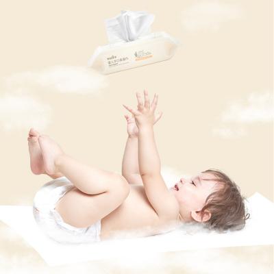 Cina L'acqua bagnata della strofinata del bambino eliminabile amichevole di Eco pulisce le strofinate di bambù originali per il bambino in vendita