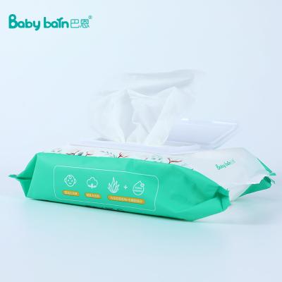Cina Salviette per neonati in tessuto non tessuto Spunlace 80 pezzi per neonati. Confezione individuale in vendita