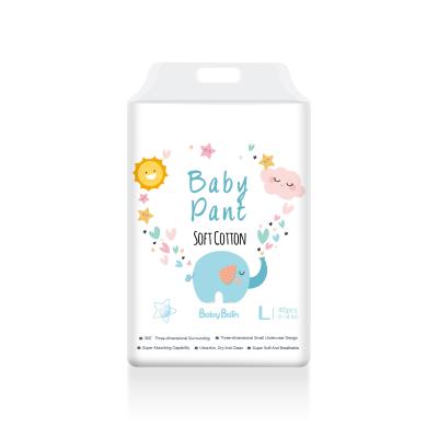 China A Grade Baby Nappies Diapers Pull Up Pants for sale