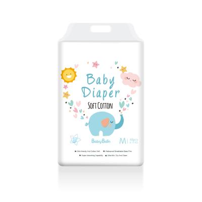 Κίνα Custom Non Woven Fabrics Disposable Baby Diapers 500-1000ml Absorbency προς πώληση