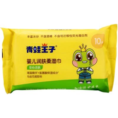 China Strofinate bagnate del bambino su ordinazione del cotone che puliscono ultra morbido for sale
