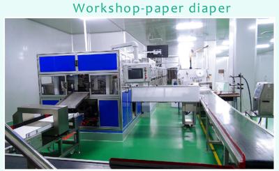 China Custom SAP Super Absorbing Performance Baby Nappies Diaper en venta