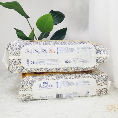 Cina Chinese Disposable Baby Diapers Newborn Organic Premium Nappies in vendita