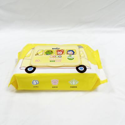 Cina Bambù organico delle strofinate bagnate del tessuto del bambino di pulizia personale su misura di cura per pulizia del bambino in vendita