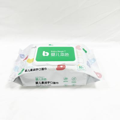 Cina Bambù organico delle strofinate bagnate del tessuto del bambino di pulizia personale su misura di cura per pulizia del bambino in vendita