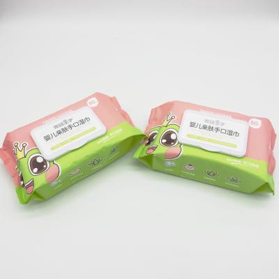 Cina le salviettine per neonati organiche rivestono il bambino che di bambù biodegradabile le strofinate bagnate innaffiano le strofinate in vendita