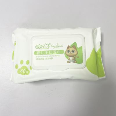 China Salviettine per neonati molli Tiusse eliminabile sano del cotone di alta qualità del CAMPIONE LIBERO per il neonato for sale