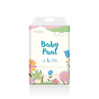 China OEM of ODM de Katoenen Baby trekt Broek Hoge Absorptie Opleidingsbroek uit Te koop