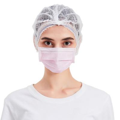 Cina Alluminio coperto di plastica non tessuto eliminabile della maschera di protezione dell'OEM Earloop in vendita