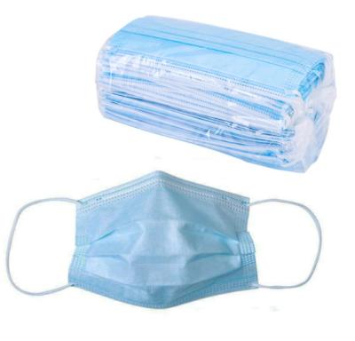 Cina Maschera di protezione eliminabile di Earloop del grado farmaceutico Earloop elastico 17.5x9.5cm in vendita
