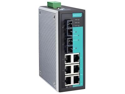 China MOXA EDS-2005-ELP 5 Port Industrial Ethernet Switch Unmanaged DIN Rail Mounting for sale