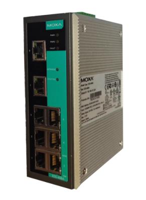 China MOXA EDS-408A-MM-ST Entry Level Managed Industrial Ethernet Switch 8 Port for sale