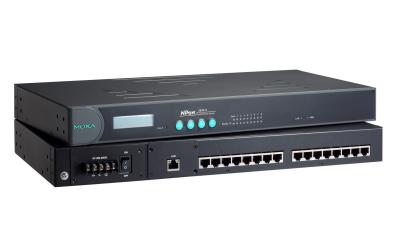 China MOXA N Port 5650-16 16 Port RS-232/422/485 Rackmount Device Server With RJ45 Connectors for sale